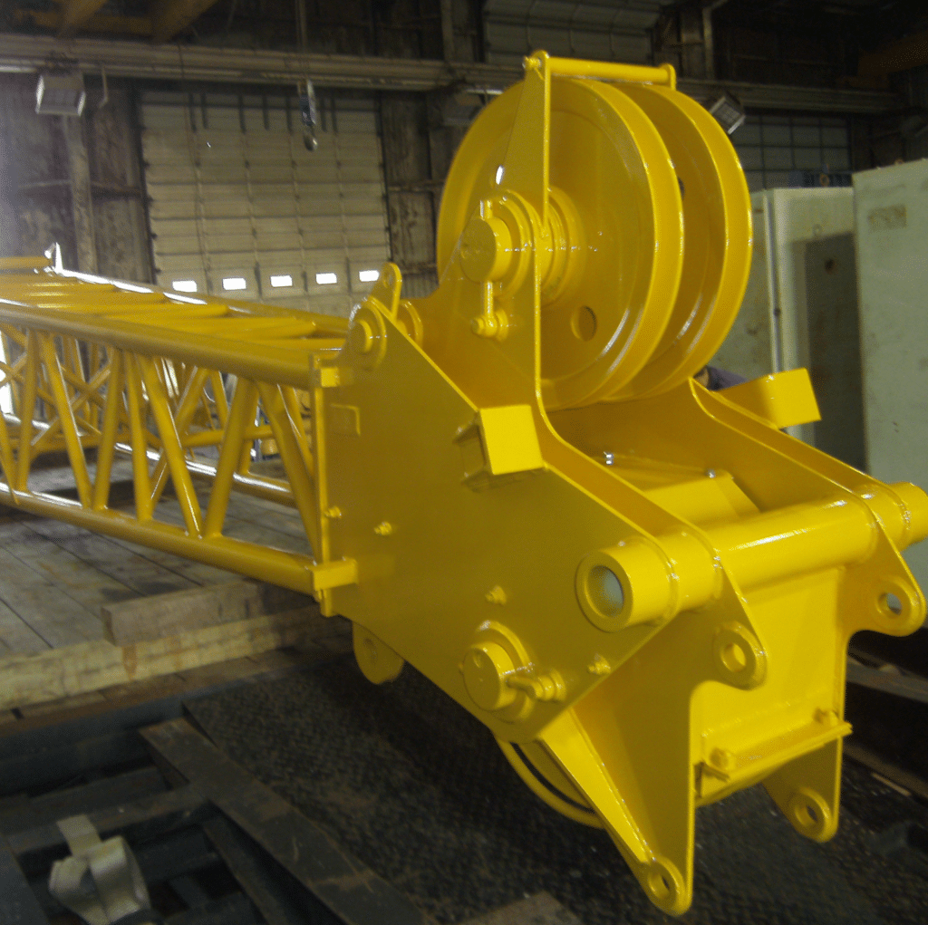 Kobelco CK1000 Boom Tip Section Repair - WHECO